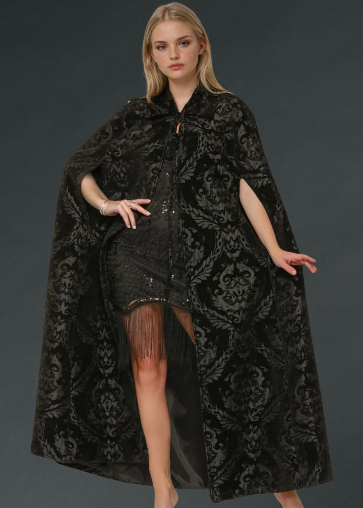 Gothic Cape | Cloak for Women | Victorian Outerwear | Wizard Costume ...